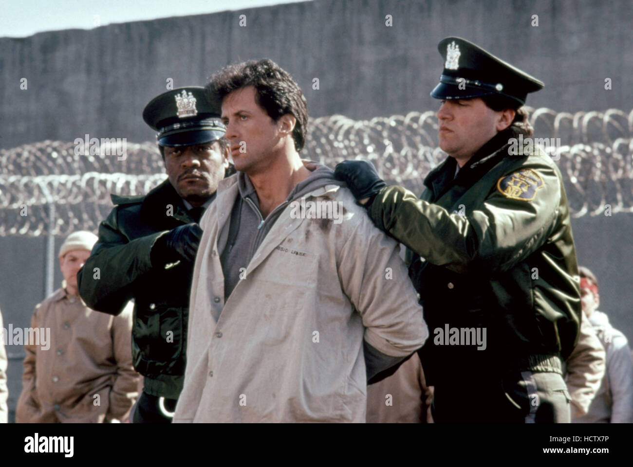 LOCK UP, Sylvester Stallone (center), 1989, (c)TriStar Pictures ...