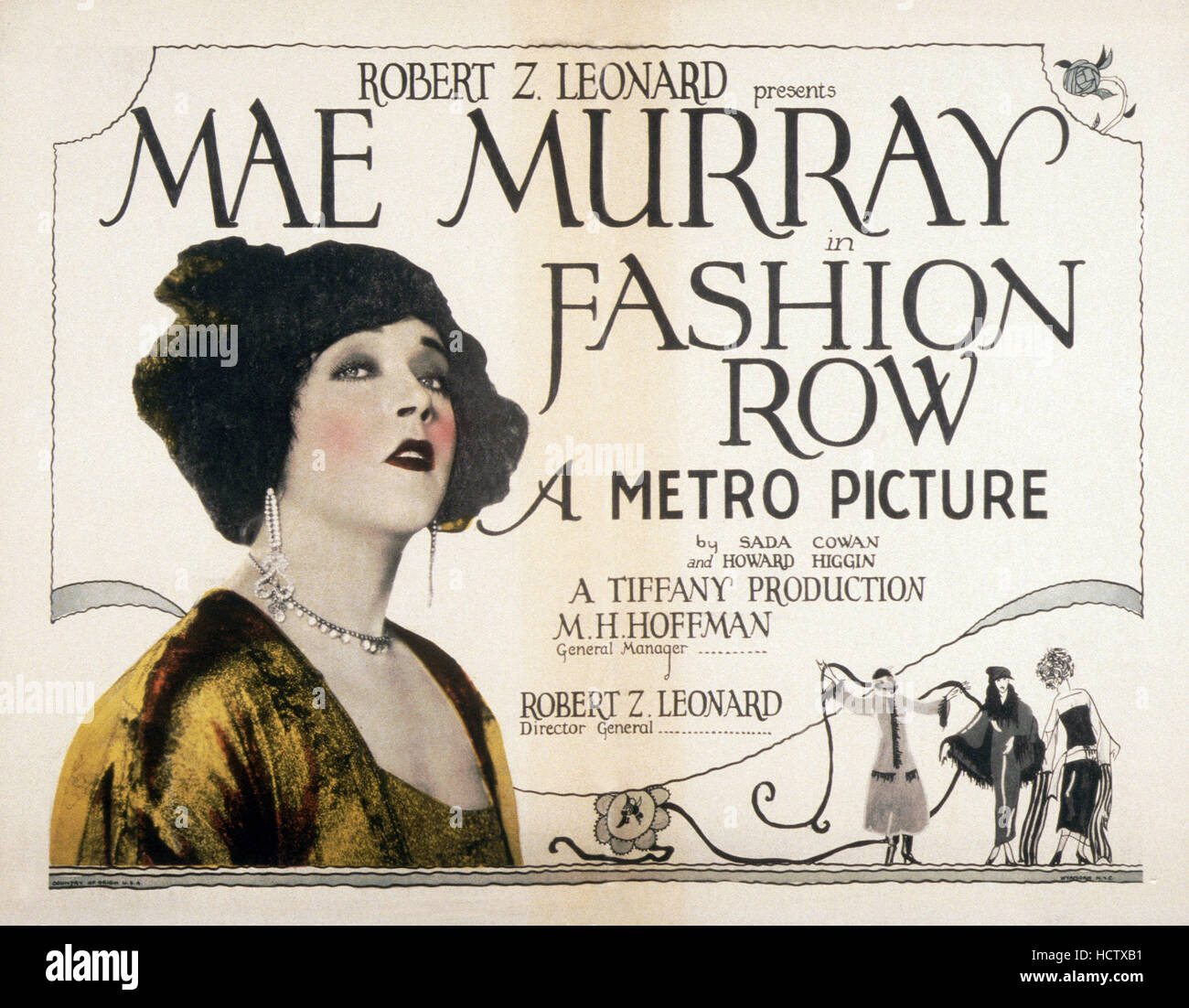 FASHION ROW, Mae Murray, 1923 Stock Photo - Alamy