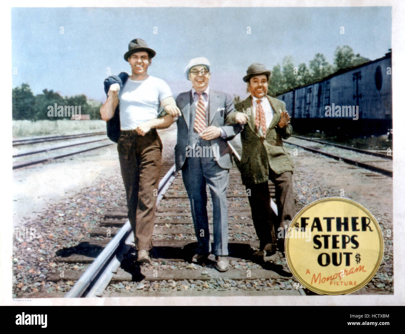 FATHER STEPS OUT, (aka CITY LIMITS), Frank Albertson (center), 1941 ...