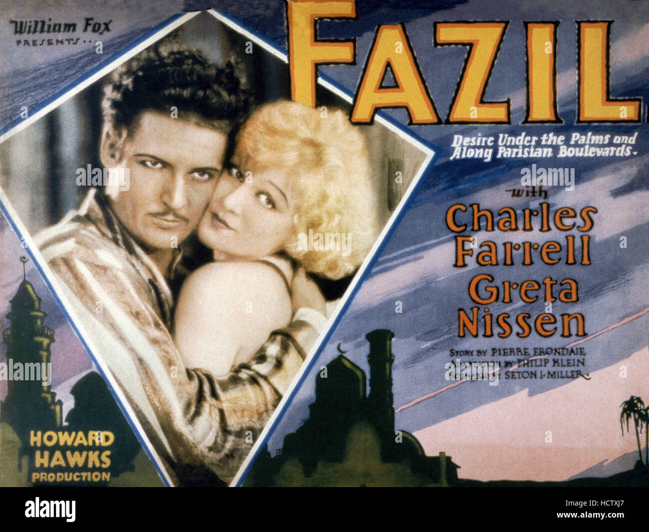 FAZIL, from left: Charles Farrell, Greta Nissen, 1928, TM & Copyright ...