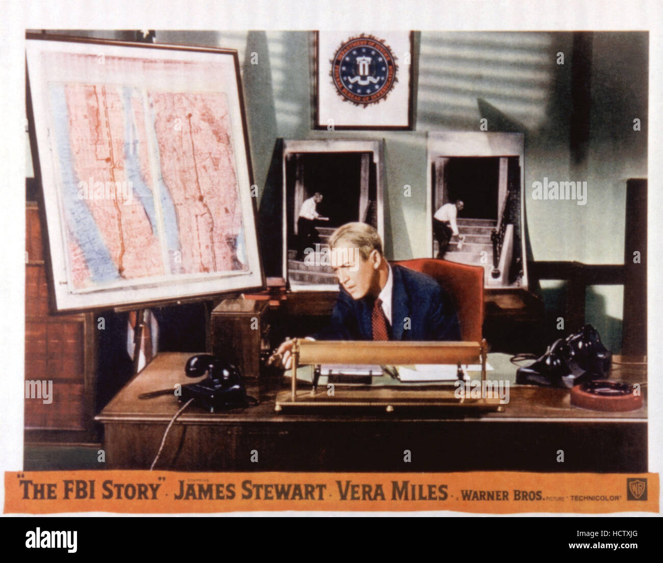 THE FBI STORY, James Stewart, 1959 Stock Photo - Alamy