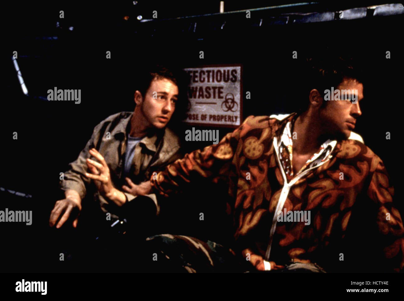 FIGHT CLUB, Edward Norton, Brad Pitt, 1999 TM & Copyright (c) 20th ...