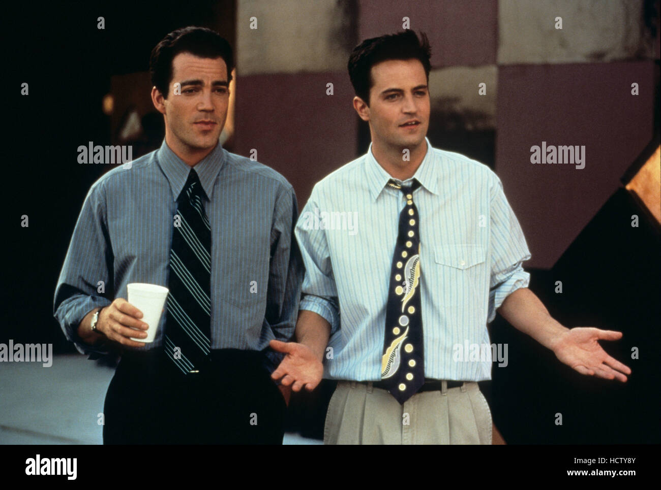 FOOLS RUSH IN, from left: Jon Tenney, Matthew Perry, 1997, © Columbia ...