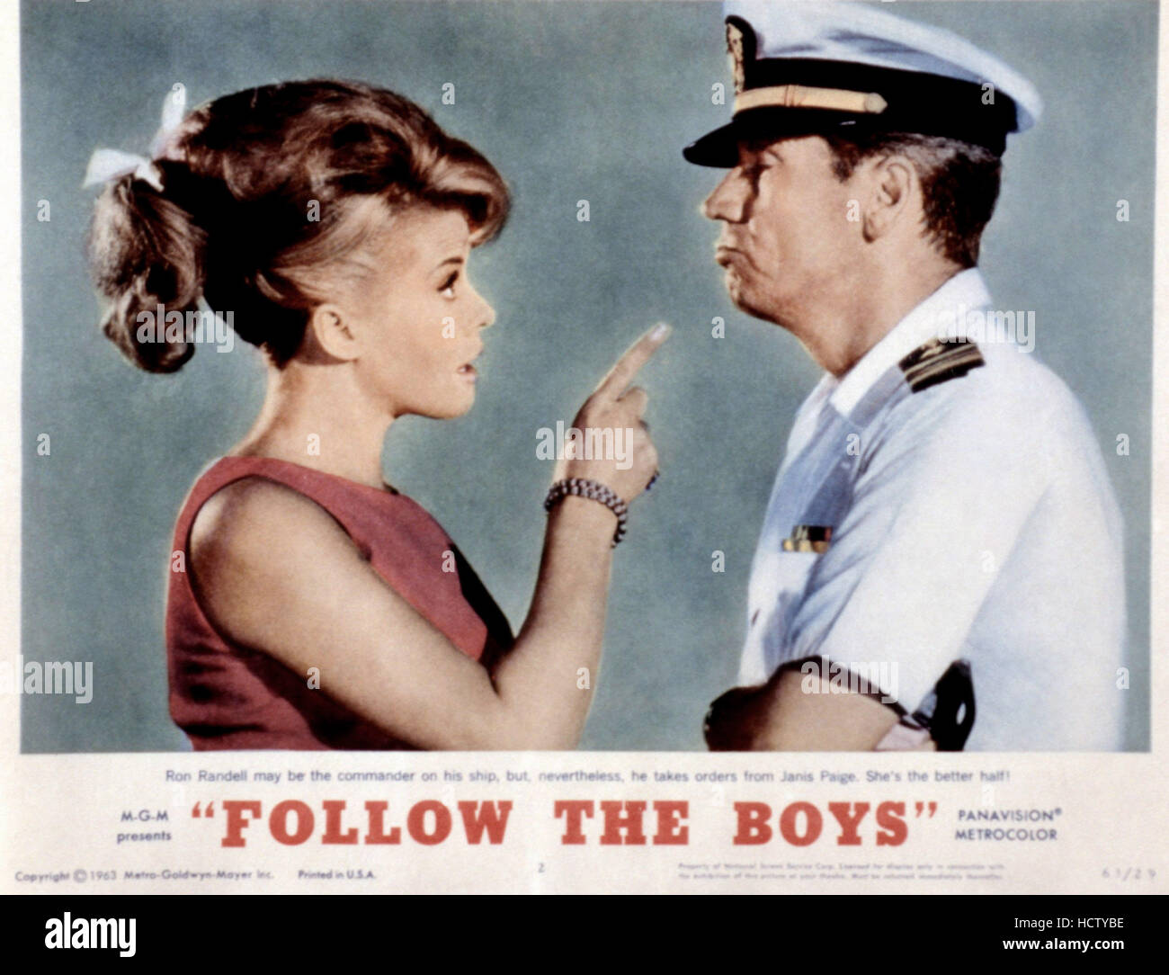 FOLLOW THE BOYS, Janis Paige, Ron Randell, 1963 Stock Photo - Alamy