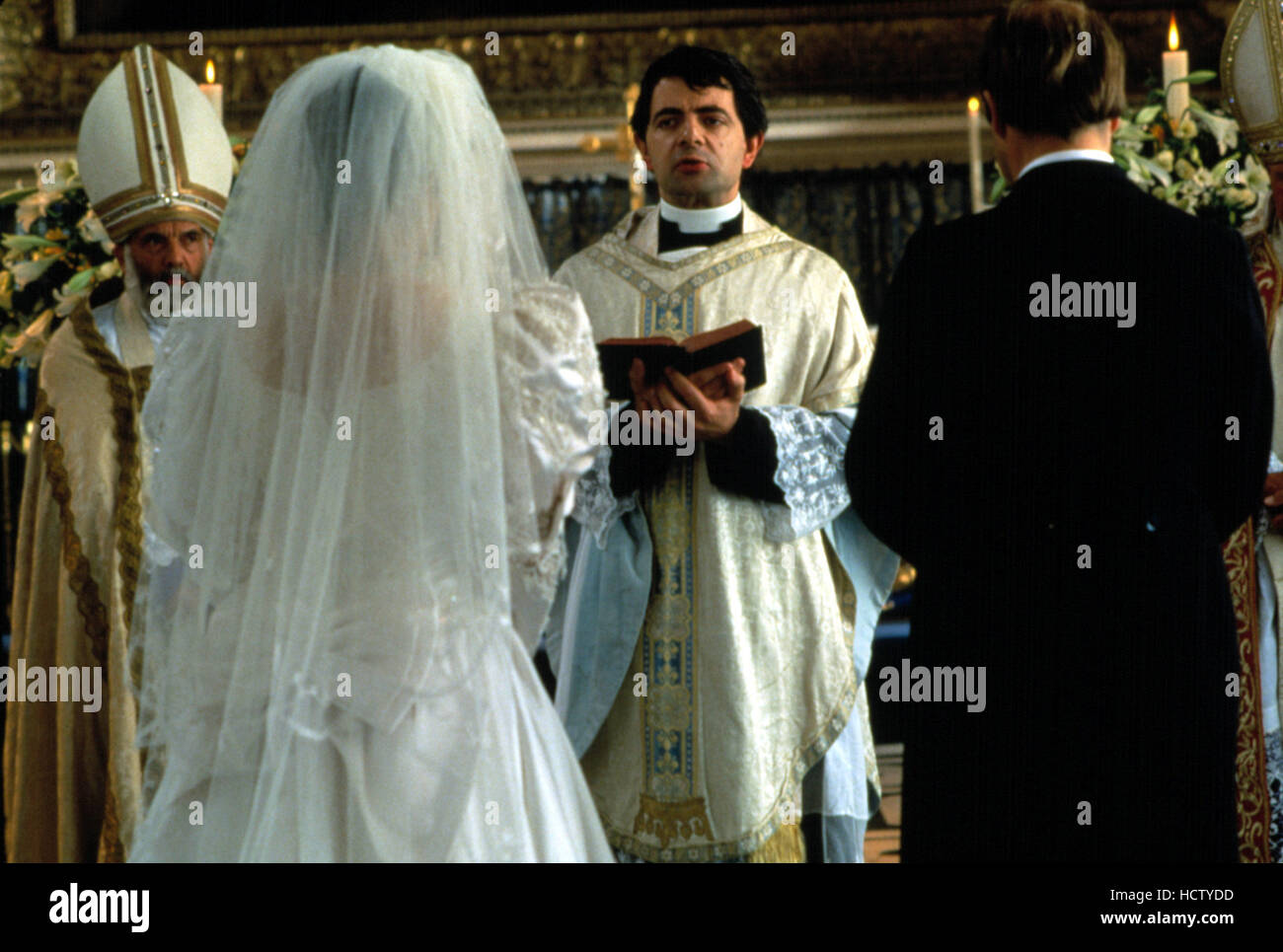 FOUR WEDDINGS AND A FUNERAL, Rowan Atkinson, 1994. © Gramercy Pictures ...