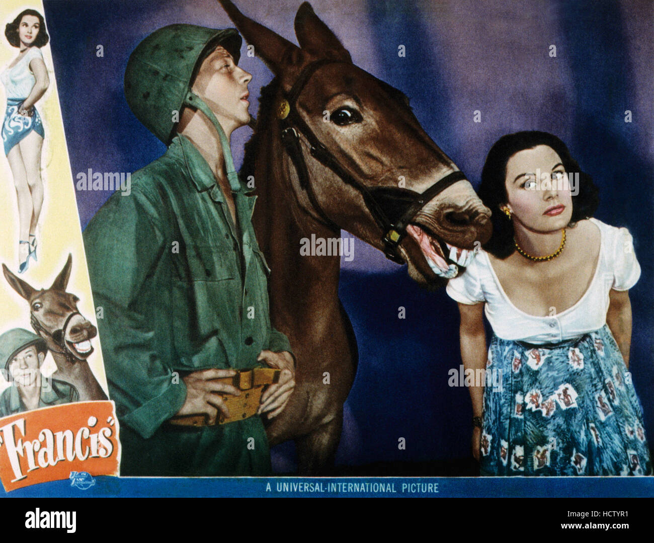 FRANCIS (aka FRANCIS THE TALKING MULE), from left, Donald O'Connor ...