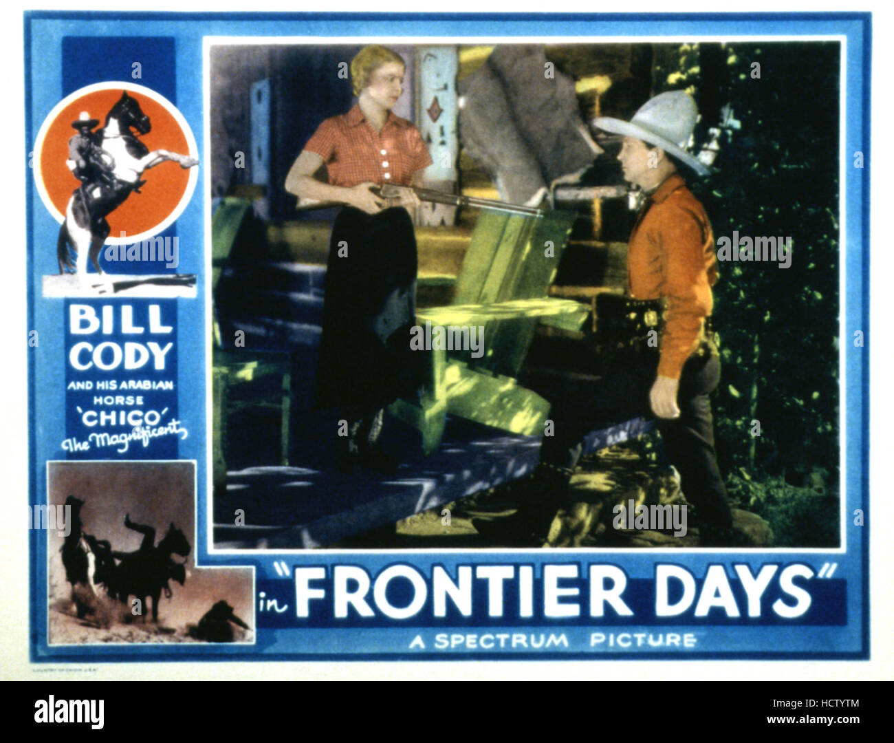 FRONTIER DAYS, Ada Ince, Bill Cody, 1934 Stock Photo - Alamy