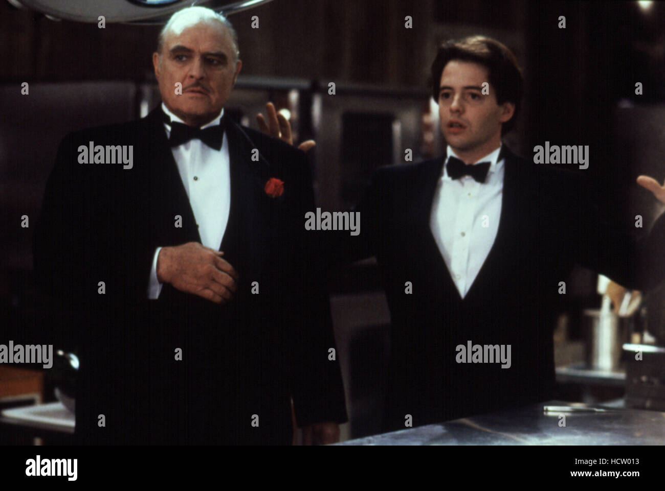 THE FRESHMAN, Marlon Brando, Matthew Broderick, 1990, © TriStar ...