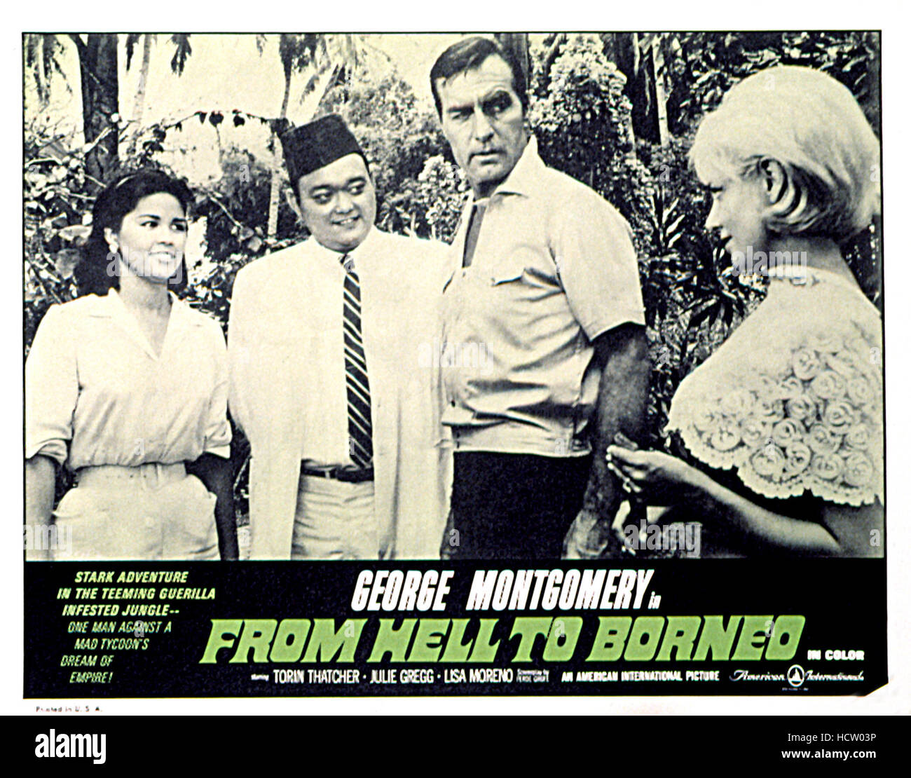 FROM HELL TO BORNEO, Lisa Moreno, George Montgomery, Julie Gregg, 1966 ...