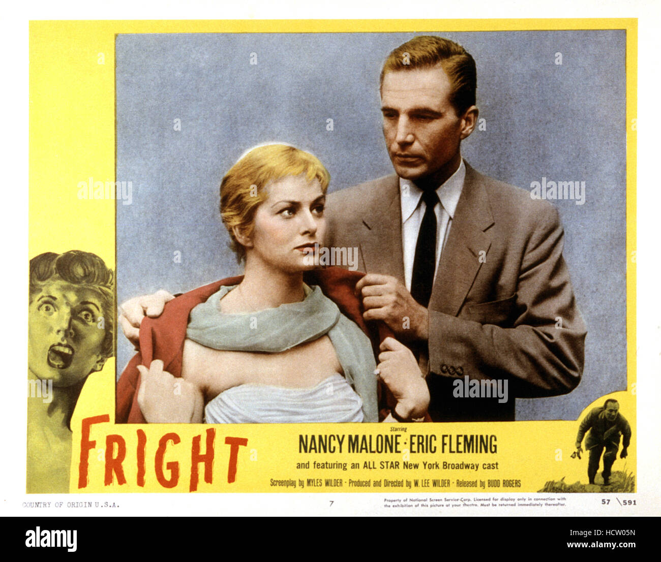 FRIGHT, from left: Nancy Malone, Eric Fleming, 1956 Stock Photo - Alamy