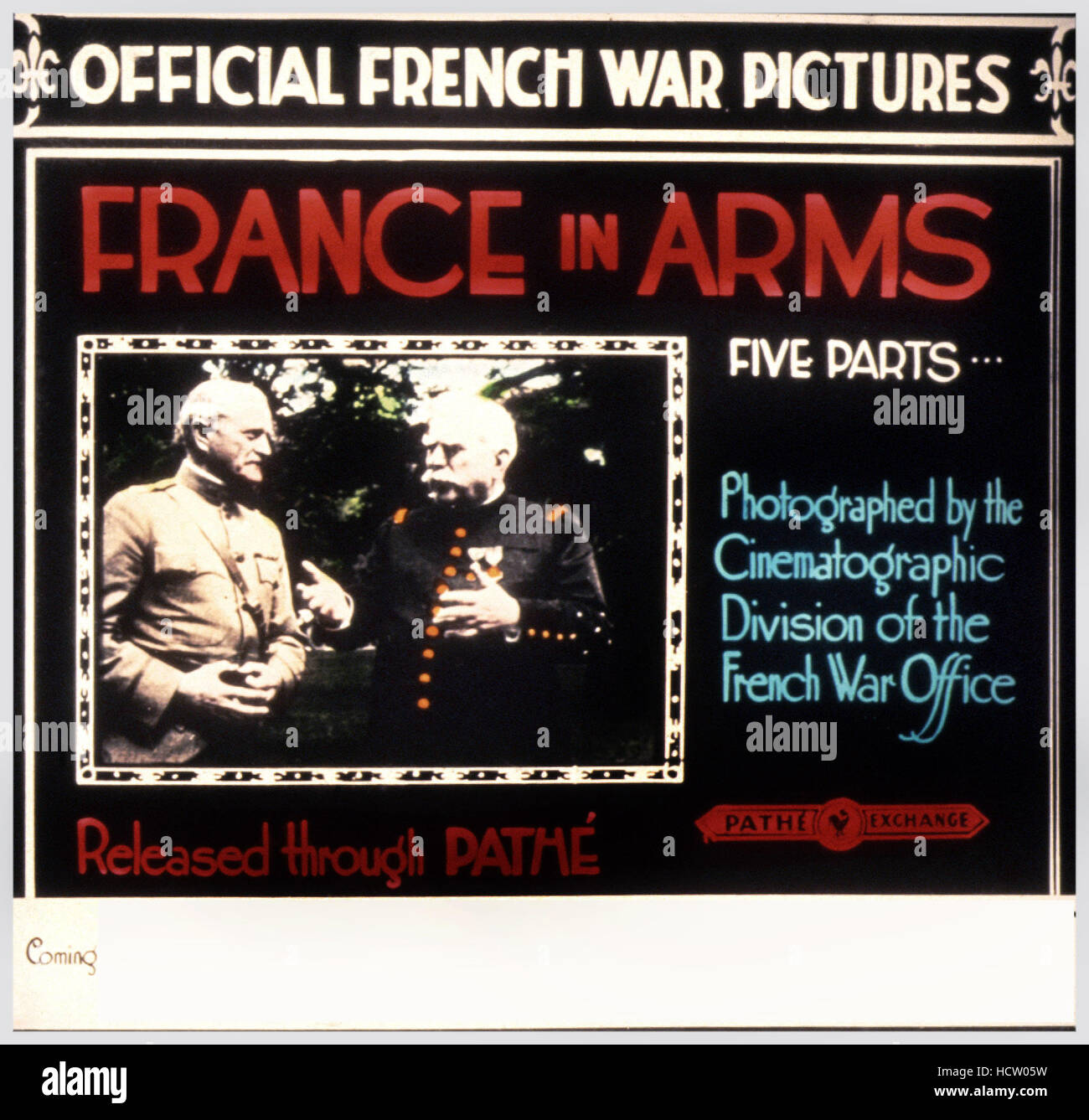 FRANCE IN ARMS, 1917 Stock Photo - Alamy