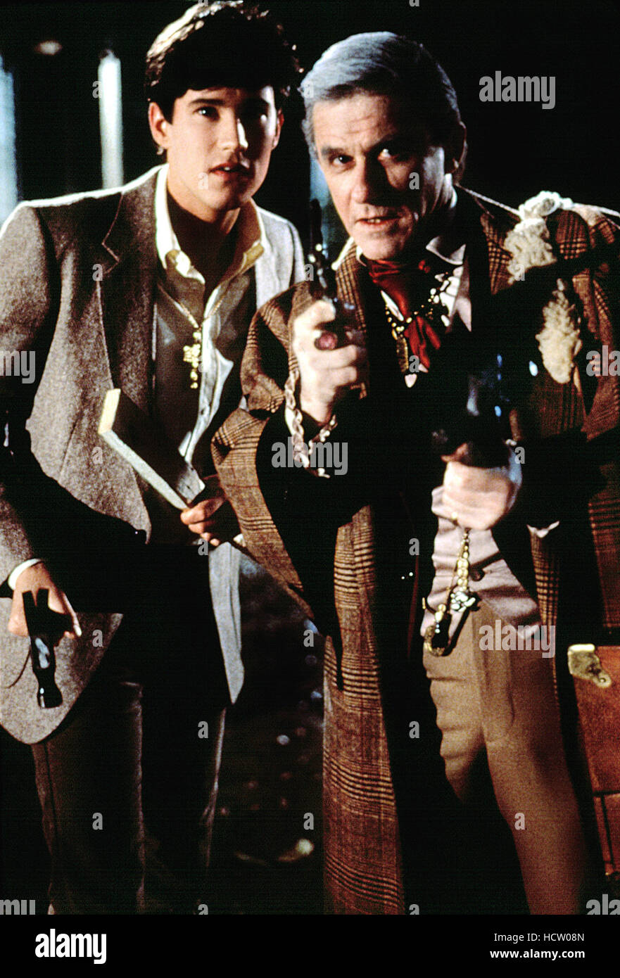 FRIGHT NIGHT, William Ragsdale, Roddy McDowall, 1985 Stock Photo - Alamy
