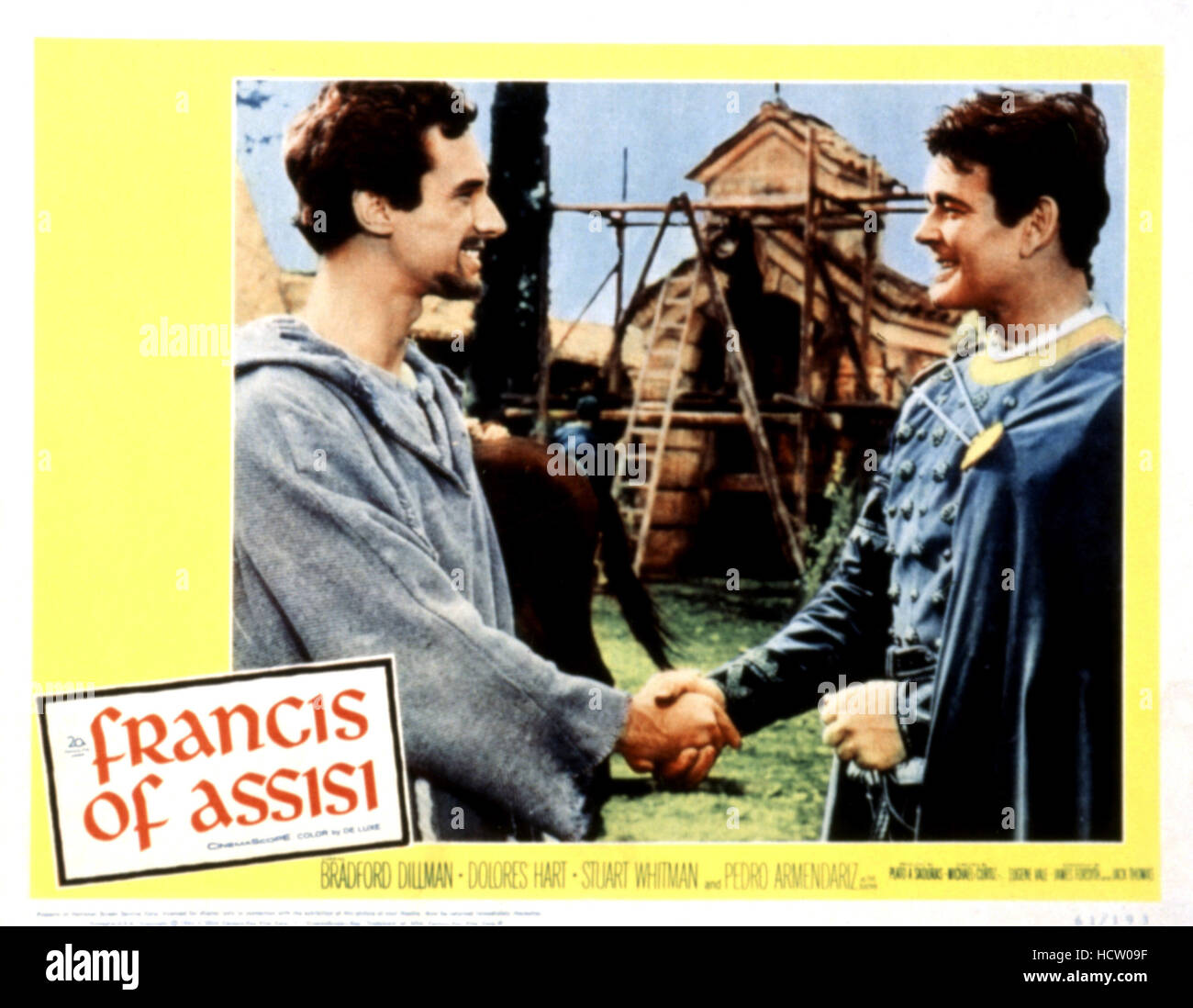 FRANCIS OF ASSISI, Bradford Dillman, Stuart Whitman, 1961, TM and ...
