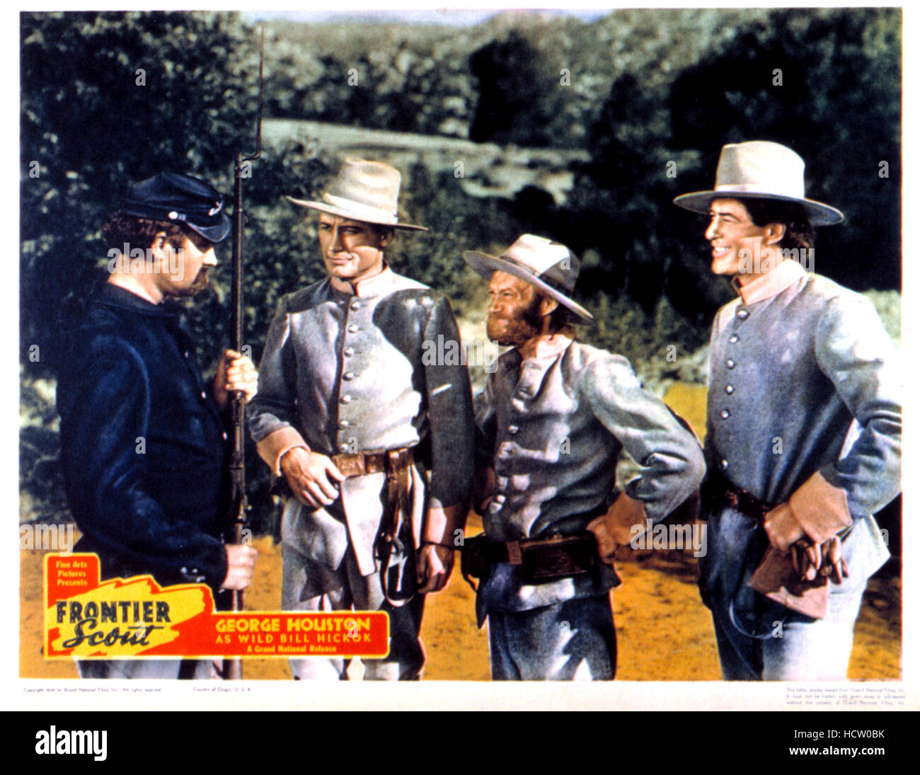 FRONTIER SCOUT, Al St. John, George Houston, 1938 Stock Photo - Alamy