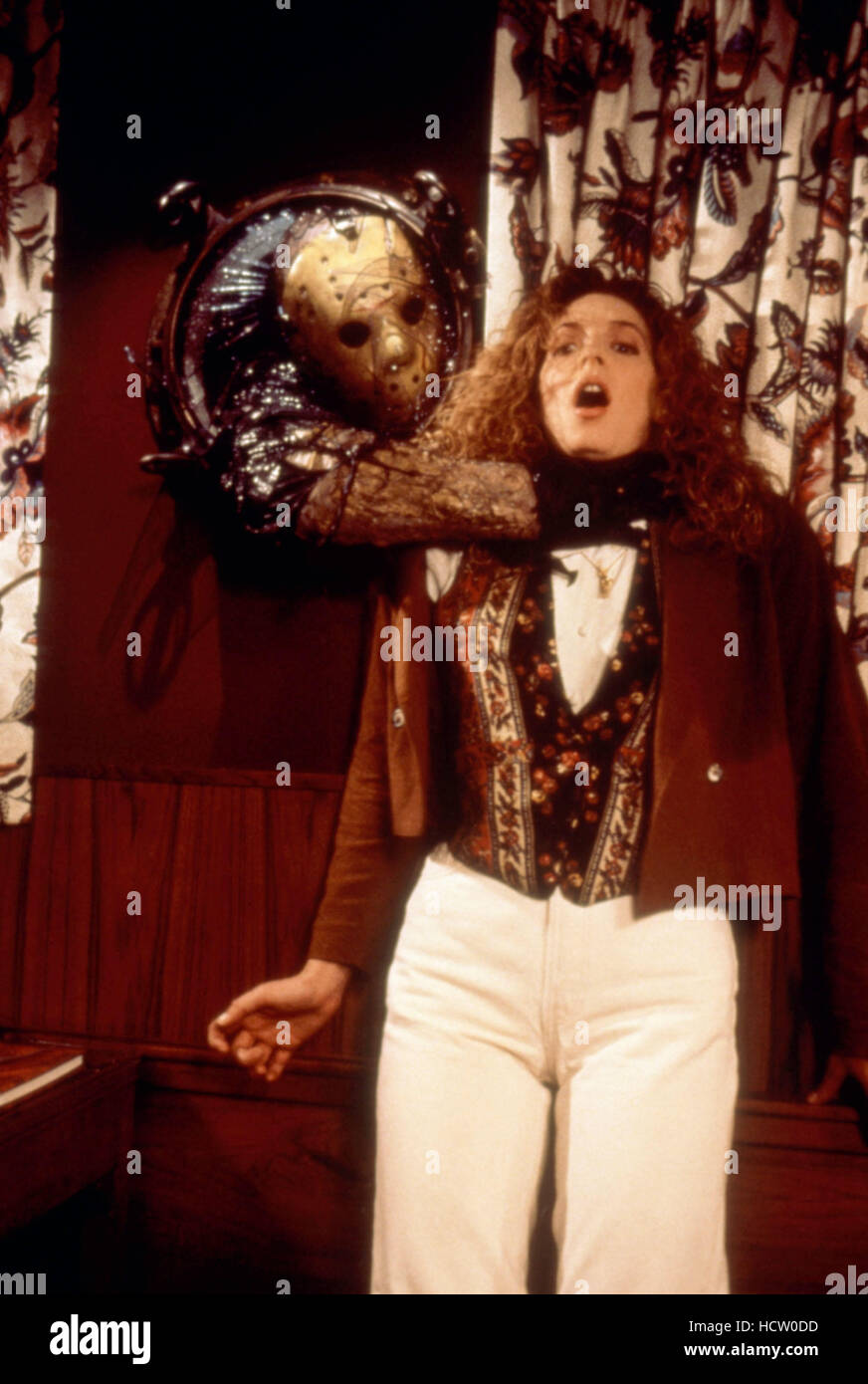 FRIDAY THE 13TH PART VIII: JASON TAKES MANHATTAN, Kane Hodder (as Jason ...