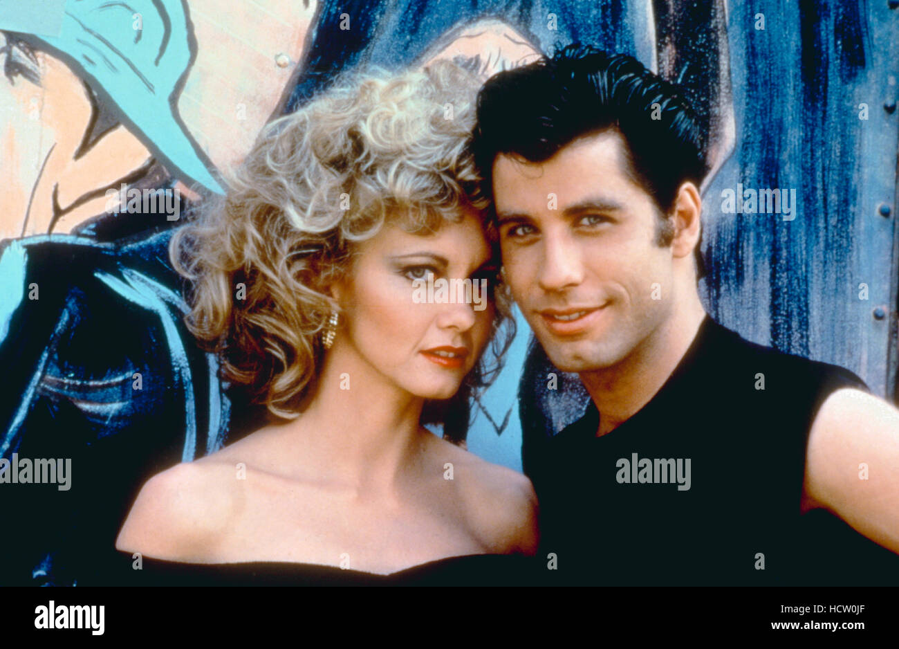 GREASE, Olivia Newton-John, John Travolta, 1978. © Paramount Pictures ...