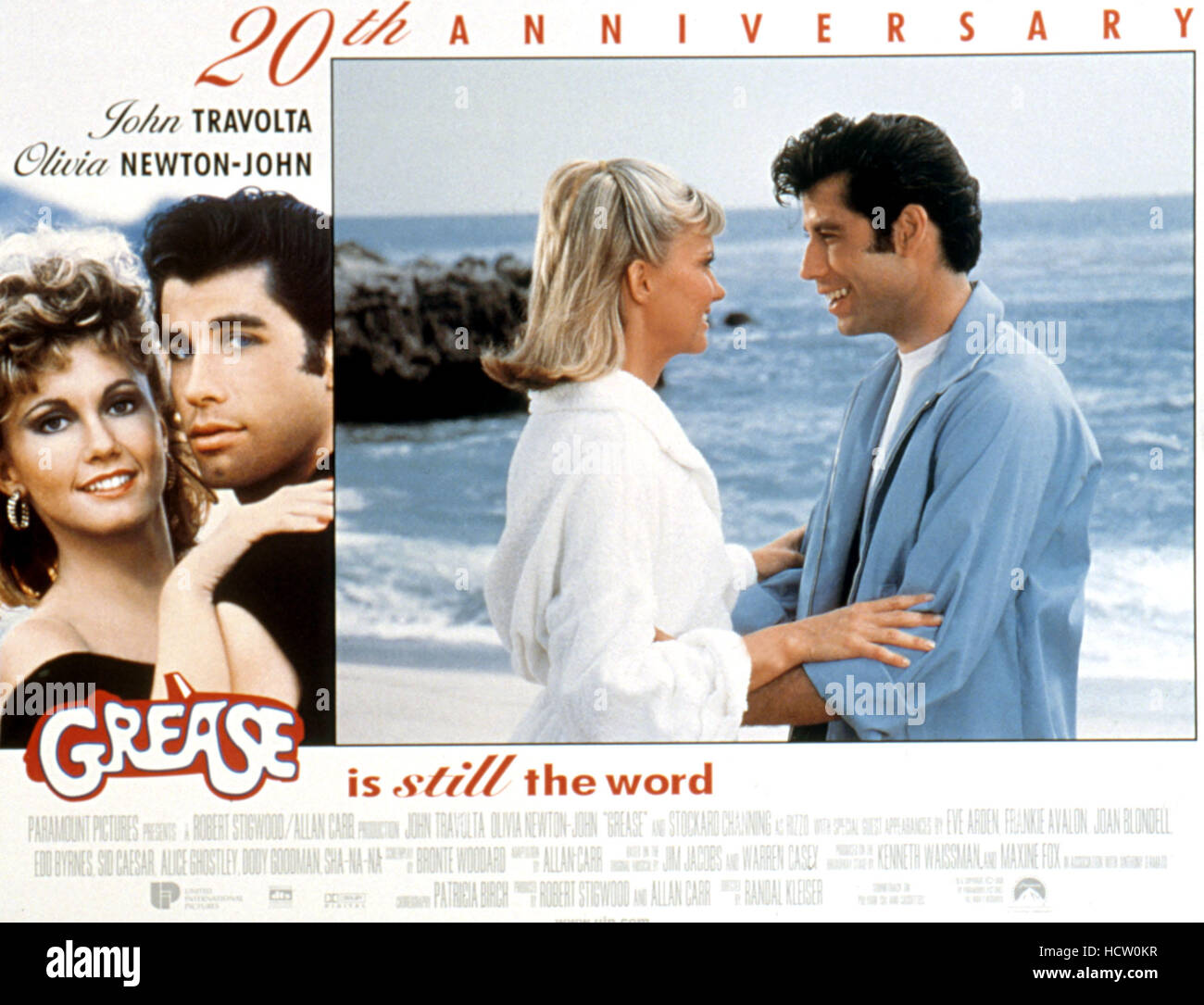 GREASE, Olivia Newton-John, John Travolta, 1978, (c) Paramount Pictures ...