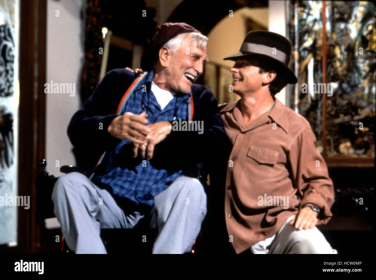 GREEDY, Kirk Douglas, Michael J. Fox, 1994, (c)Universal/courtesy ...