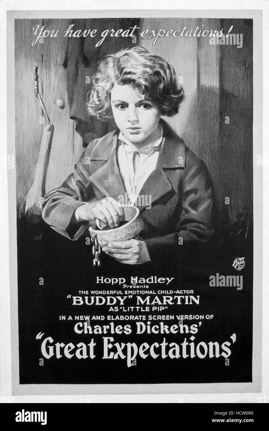 GREAT EXPECTATIONS, Buddy Martin, 1920s Stock Photo - Alamy