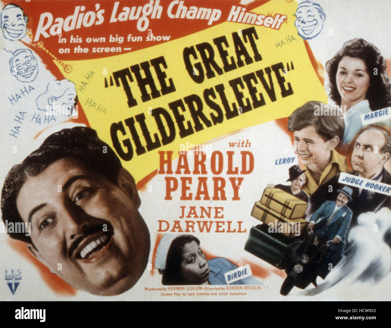 THE GREAT GILDERSLEEVE, Harold Peary, Jane Darwell, Nancy Gates ...