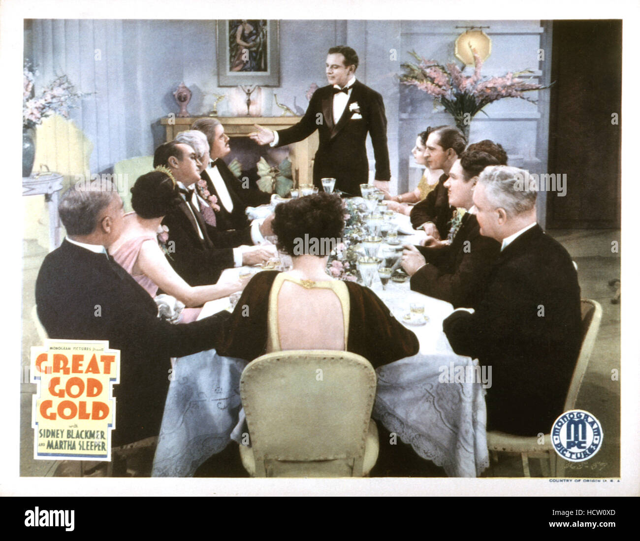 GREAT GOD GOLD, Edwin Maxwell, Sidney Blackmer, 1935 Stock Photo - Alamy