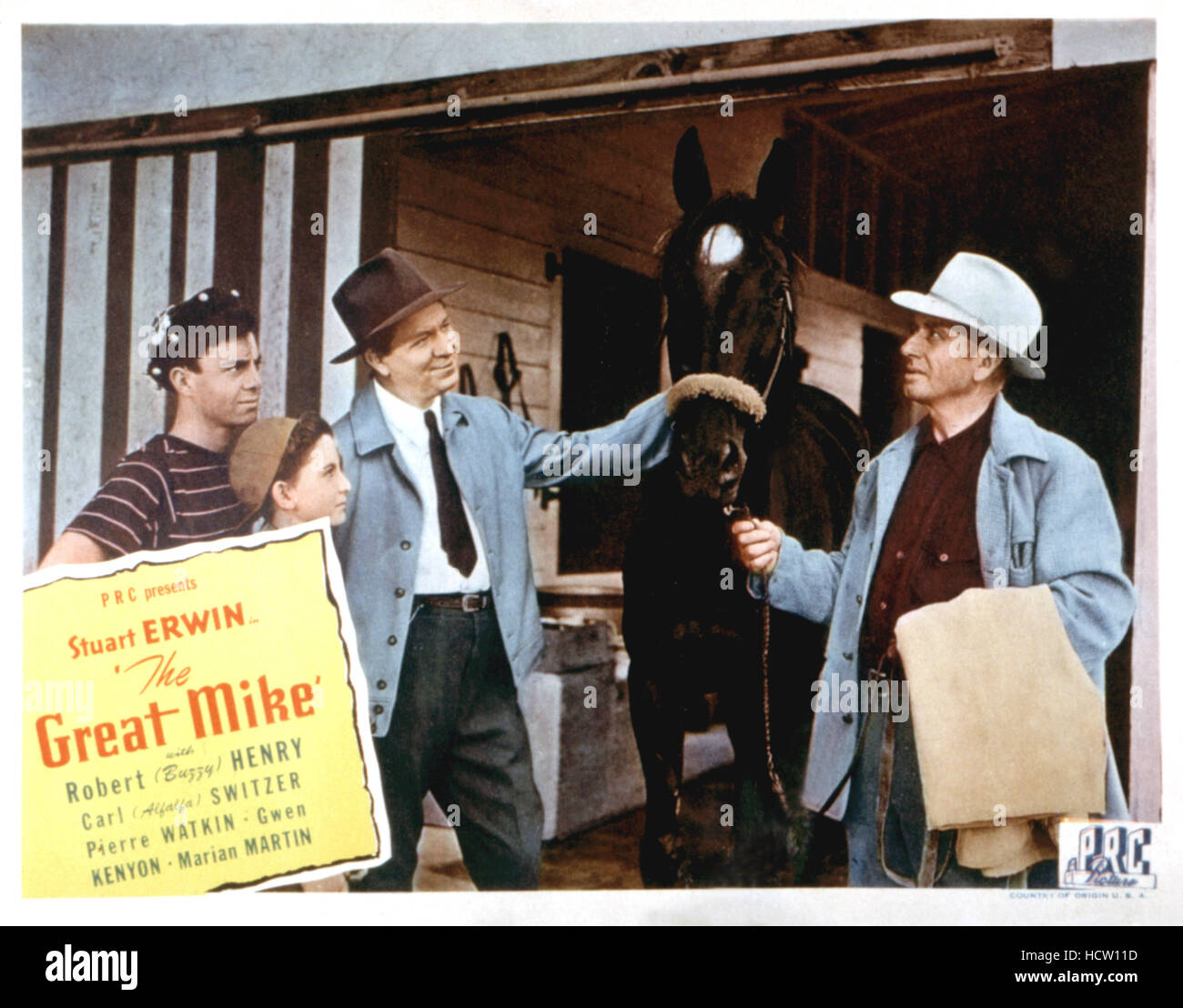 THE GREAT MIKE, Carl Switzer, Robert Buzz Henry, Stuart Erwin, 1944 ...