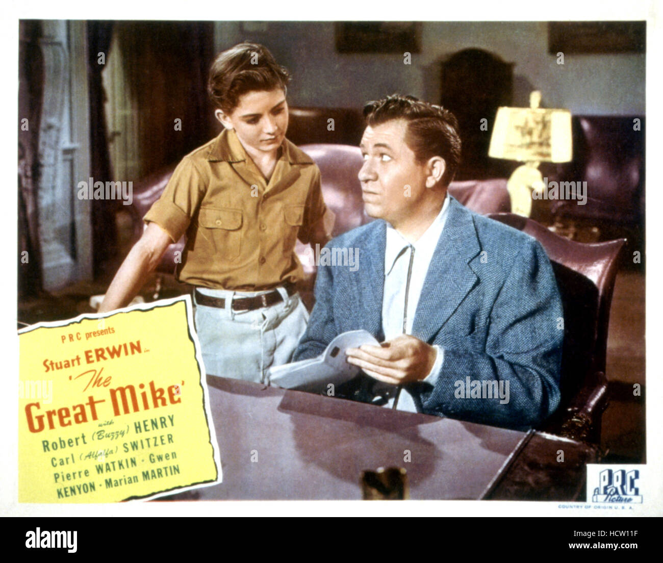 THE GREAT MIKE, Robert Buzz Henry, Stuart Erwin, 1944 Stock Photo - Alamy