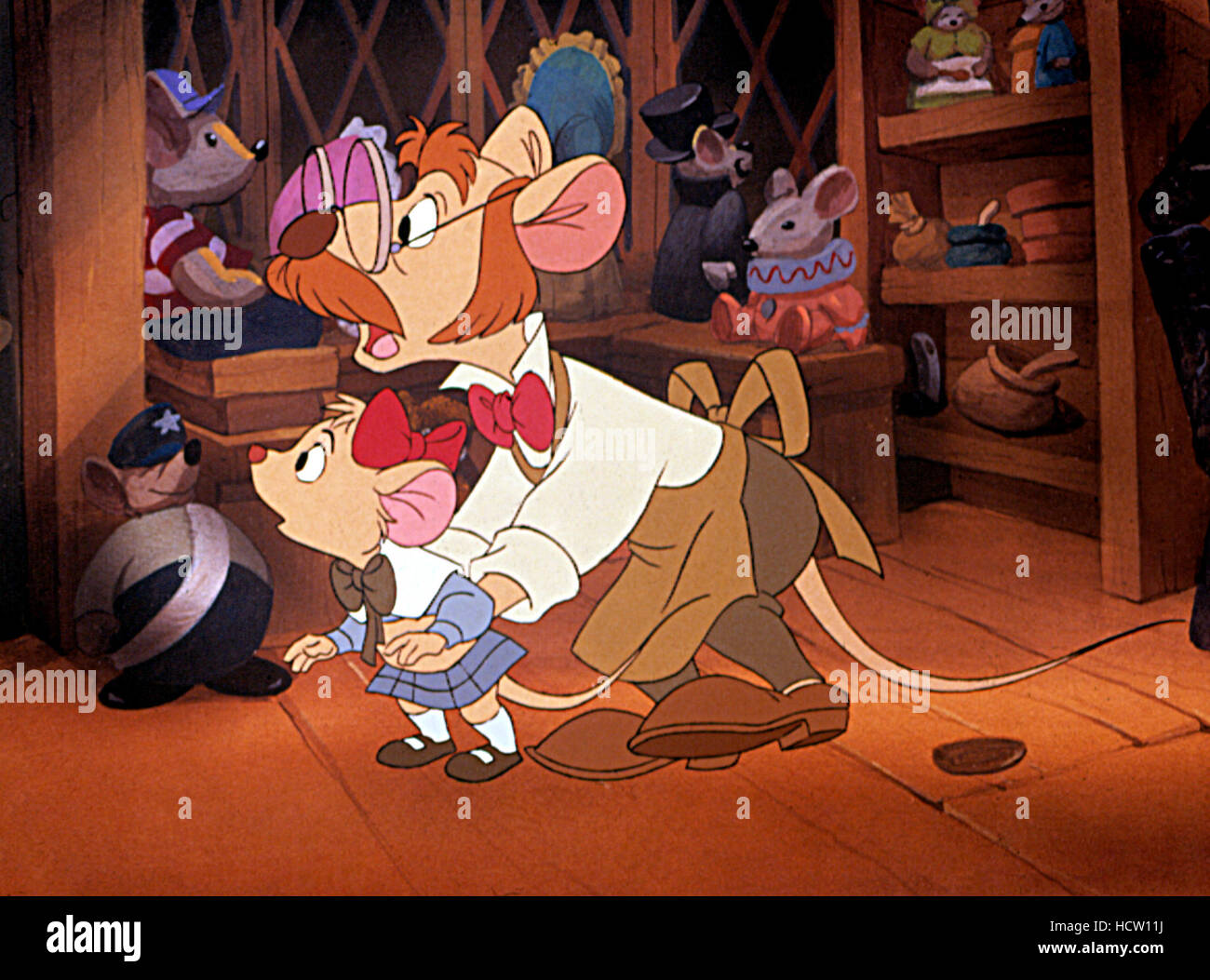 The Great Mouse Detective Olivia Hiram Flaversham 1986 Walt