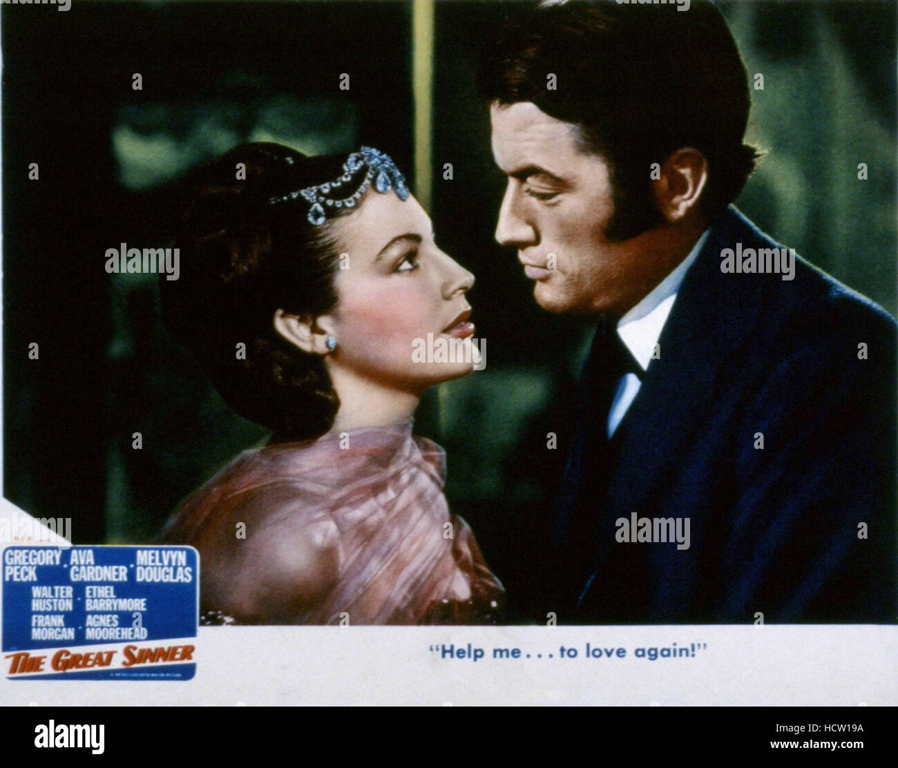 THE GREAT SINNER, Ava Gardner, Gregory Peck, 1949 Stock Photo - Alamy