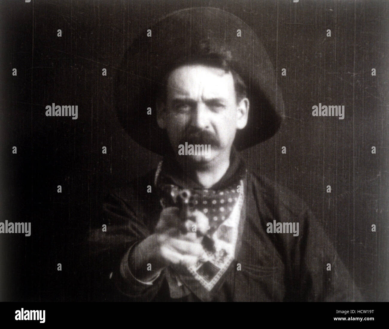 GREAT TRAIN ROBBERY, Max Aronson, 1903 Stock Photo - Alamy