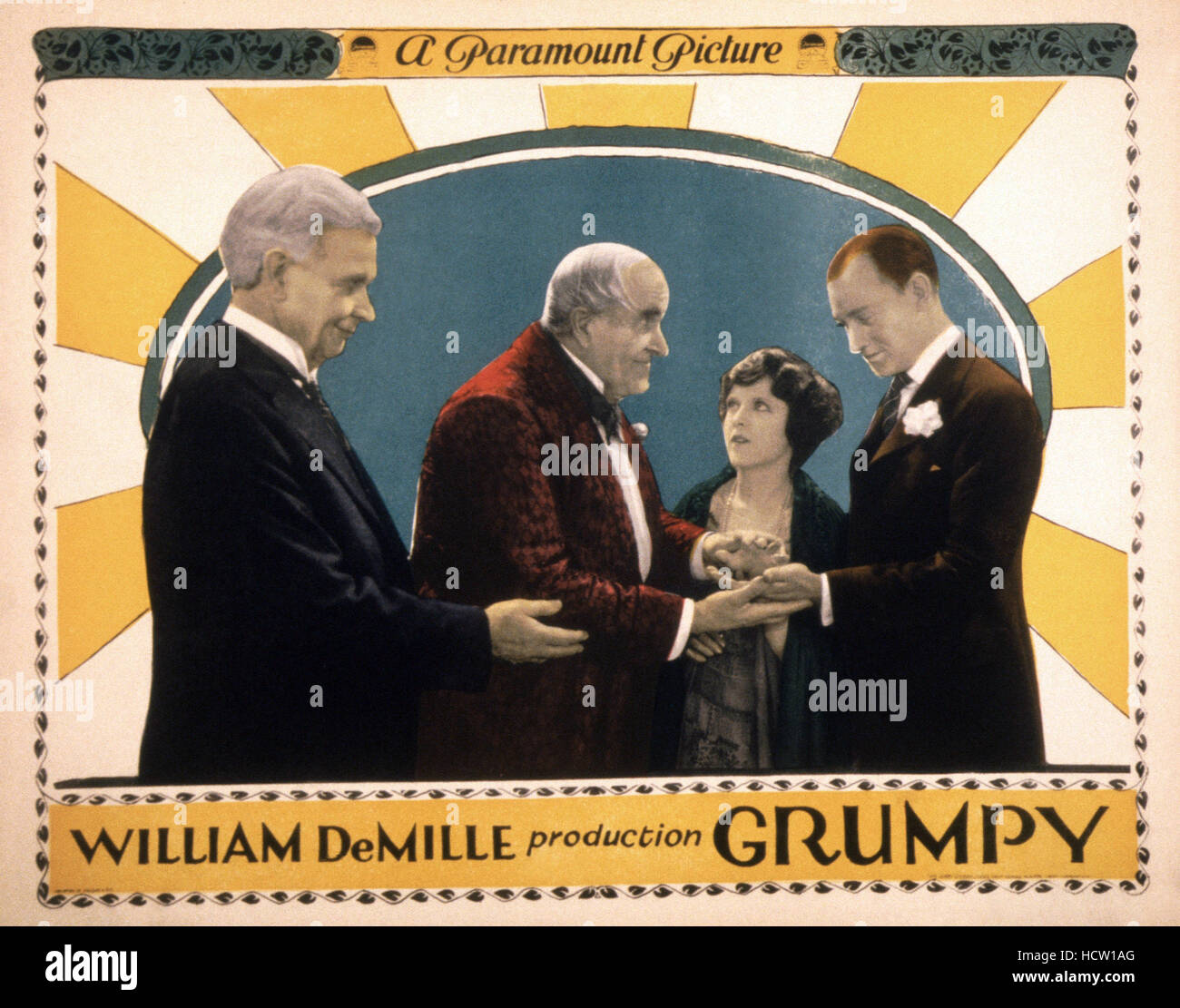 GRUMPY, from left: Charles Ogle, Theodore Roberts, May McAvoy, Conrad ...