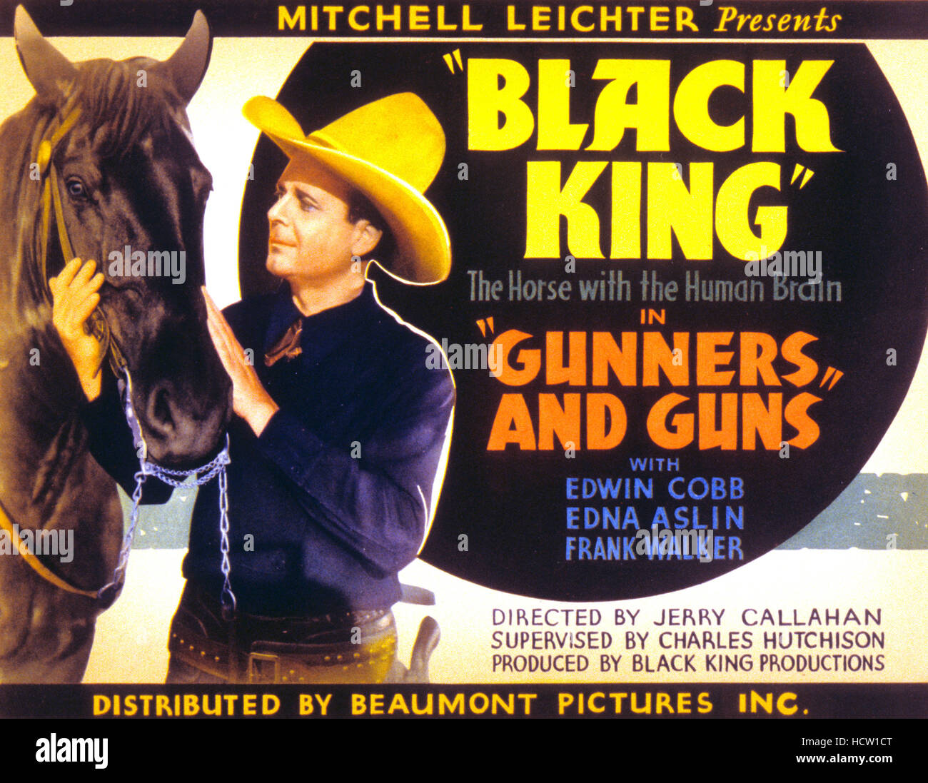 GUNNERS AND GUNS, (aka RACKETEER ROUND-UP), l-r: Black King, Edmund ...