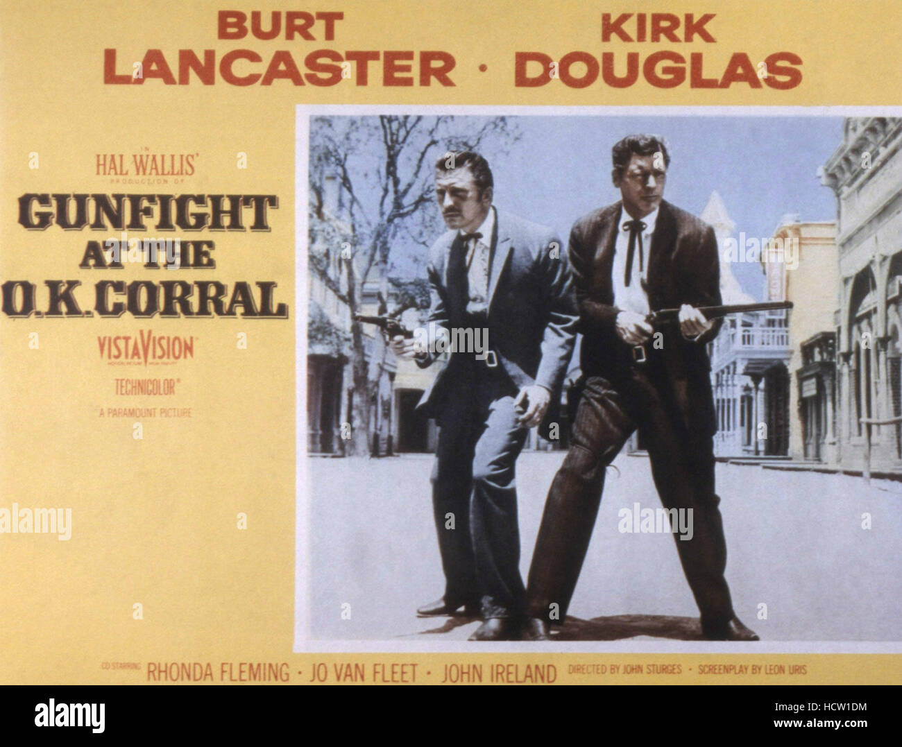 Gunfight at the o.k. corral 1957 hi-res stock photography and images - Alamy