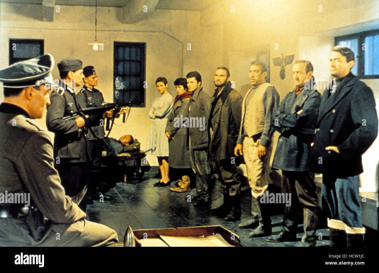 THE GUNS OF NAVARONE, Albert Lieven, Gia Scala, Irene Papas, James ...