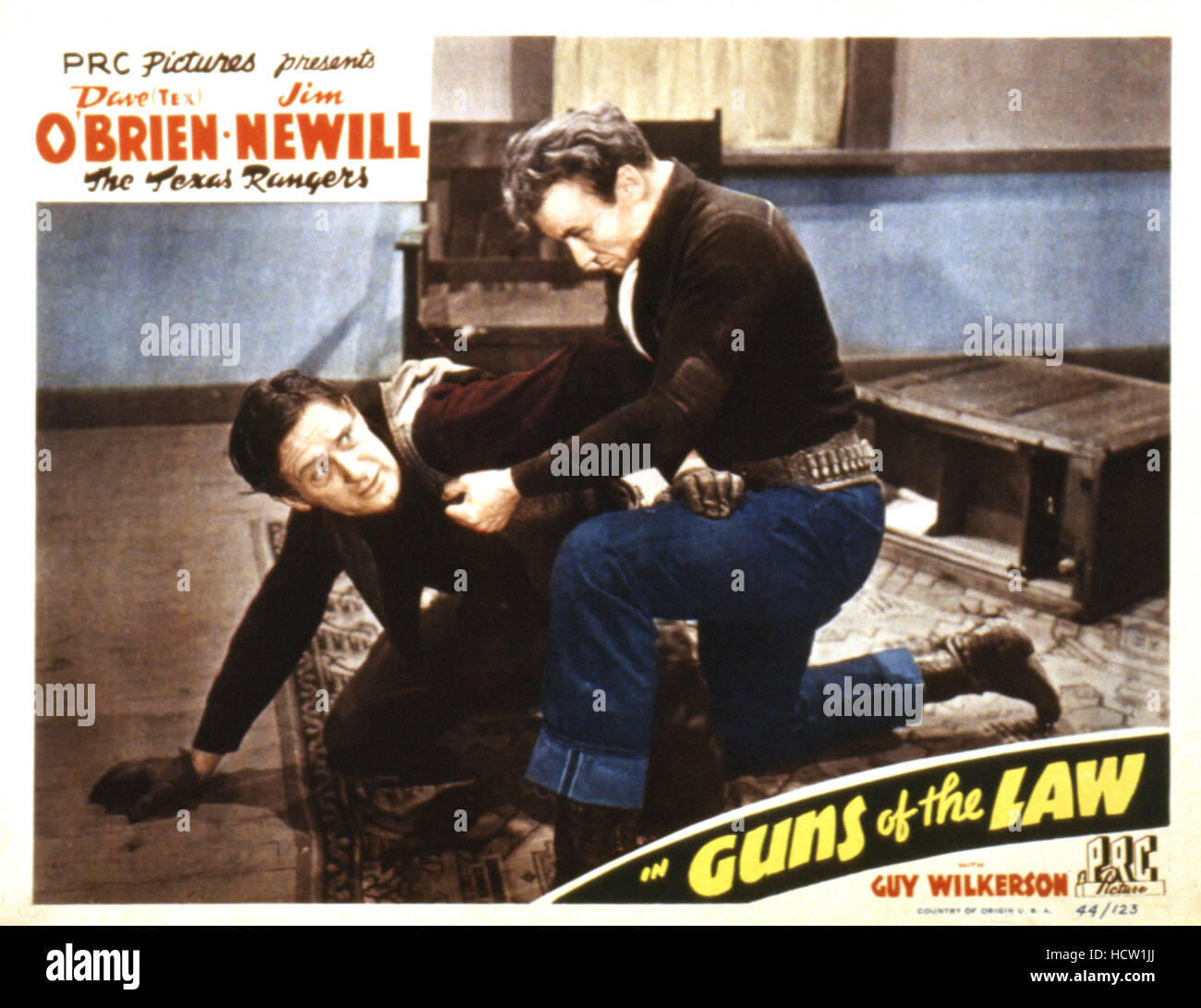 GUNS OF THE LAW, Dave O'Brien, 1944 Stock Photo - Alamy