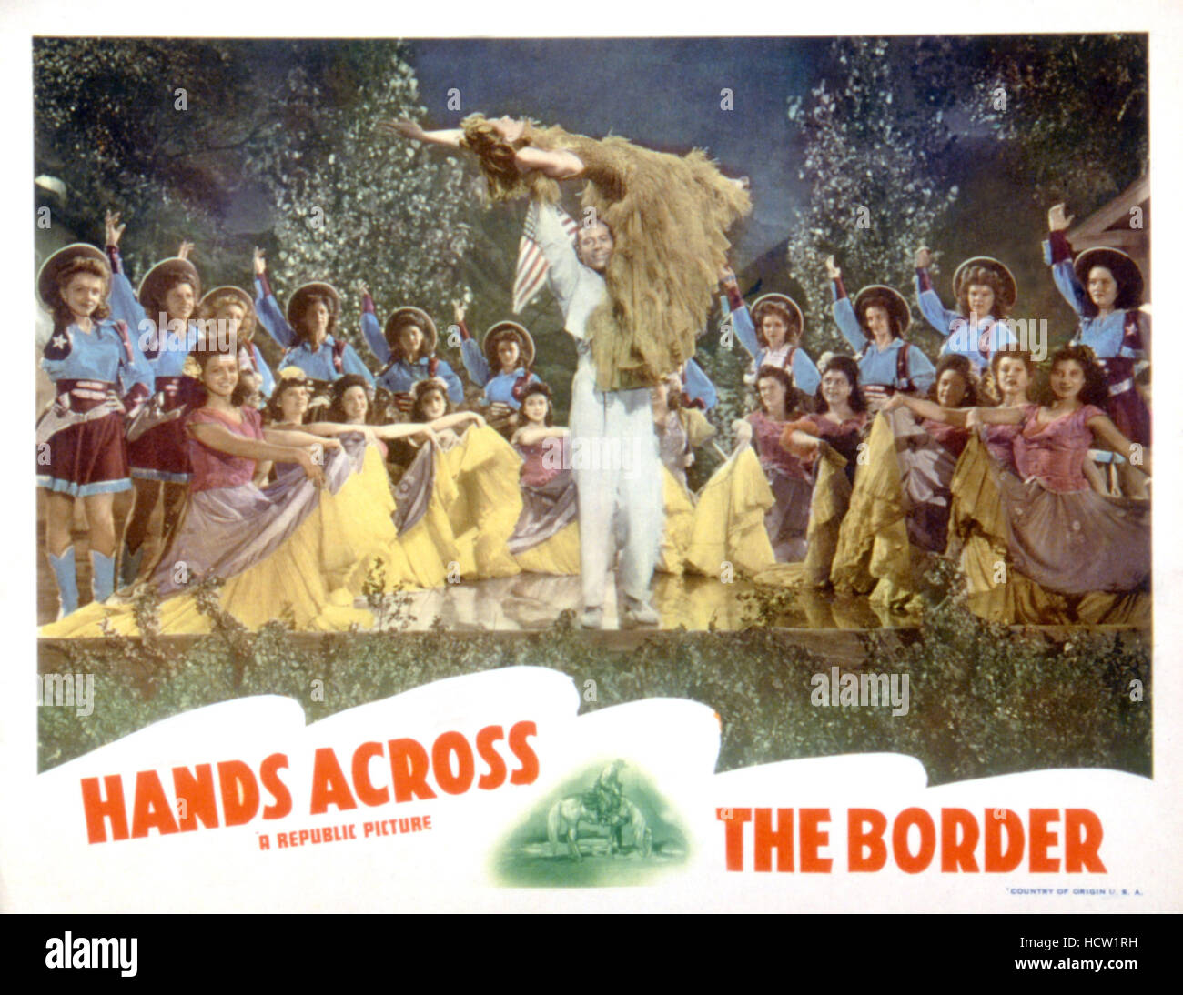 HANDS ACROSS THE BORDER, 1944 Stock Photo - Alamy