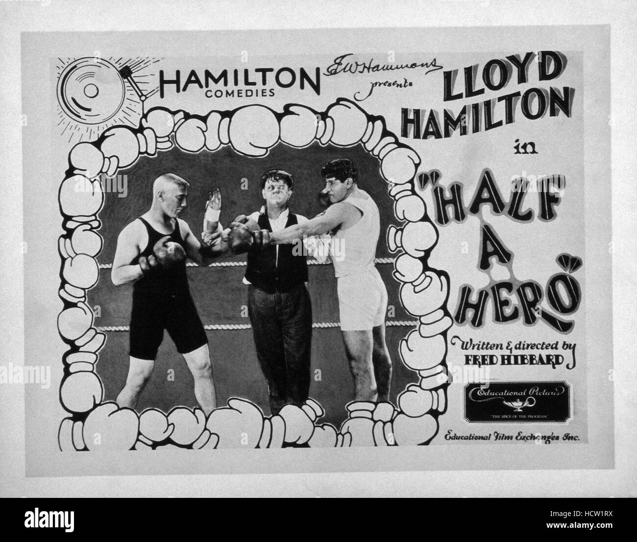HALF A HERO, Lloyd Hamilton (center), 1925 Stock Photo - Alamy