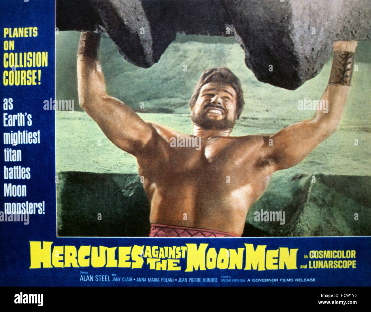 HERCULES AGAINST THE MOON MEN, Alan Steel, 1964 Stock Photo - Alamy
