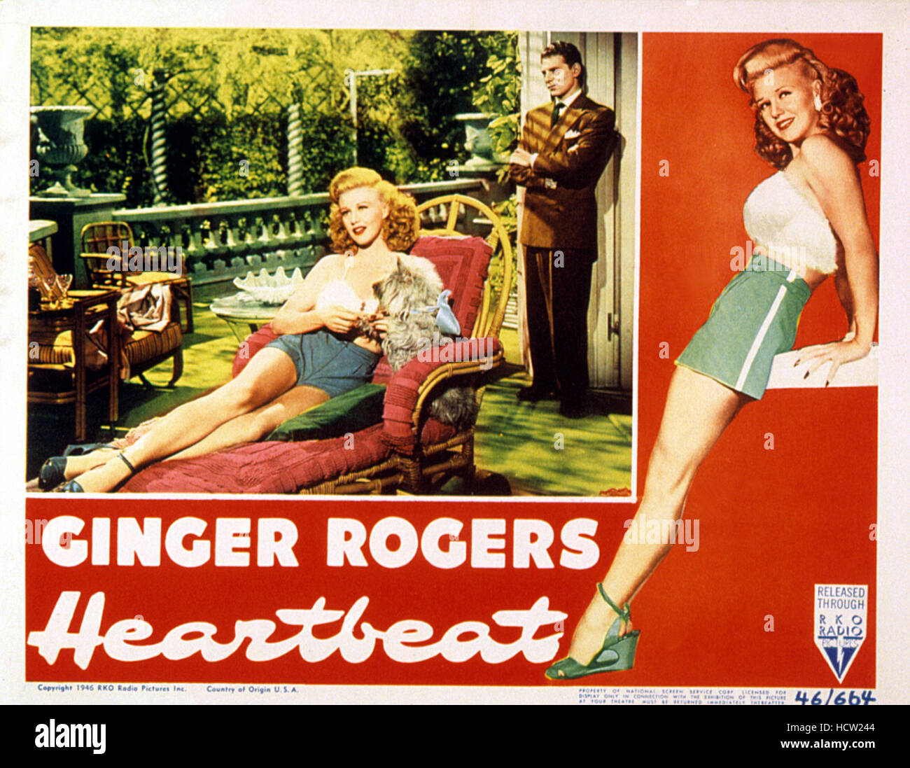 HEARTBEAT, Ginger Rogers, 1946 Stock Photo - Alamy