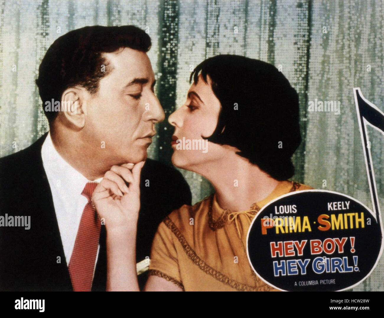 HEY BOY! HEY GIRL!, Louis Prima, Keely Smith, 1959 Stock Photo - Alamy