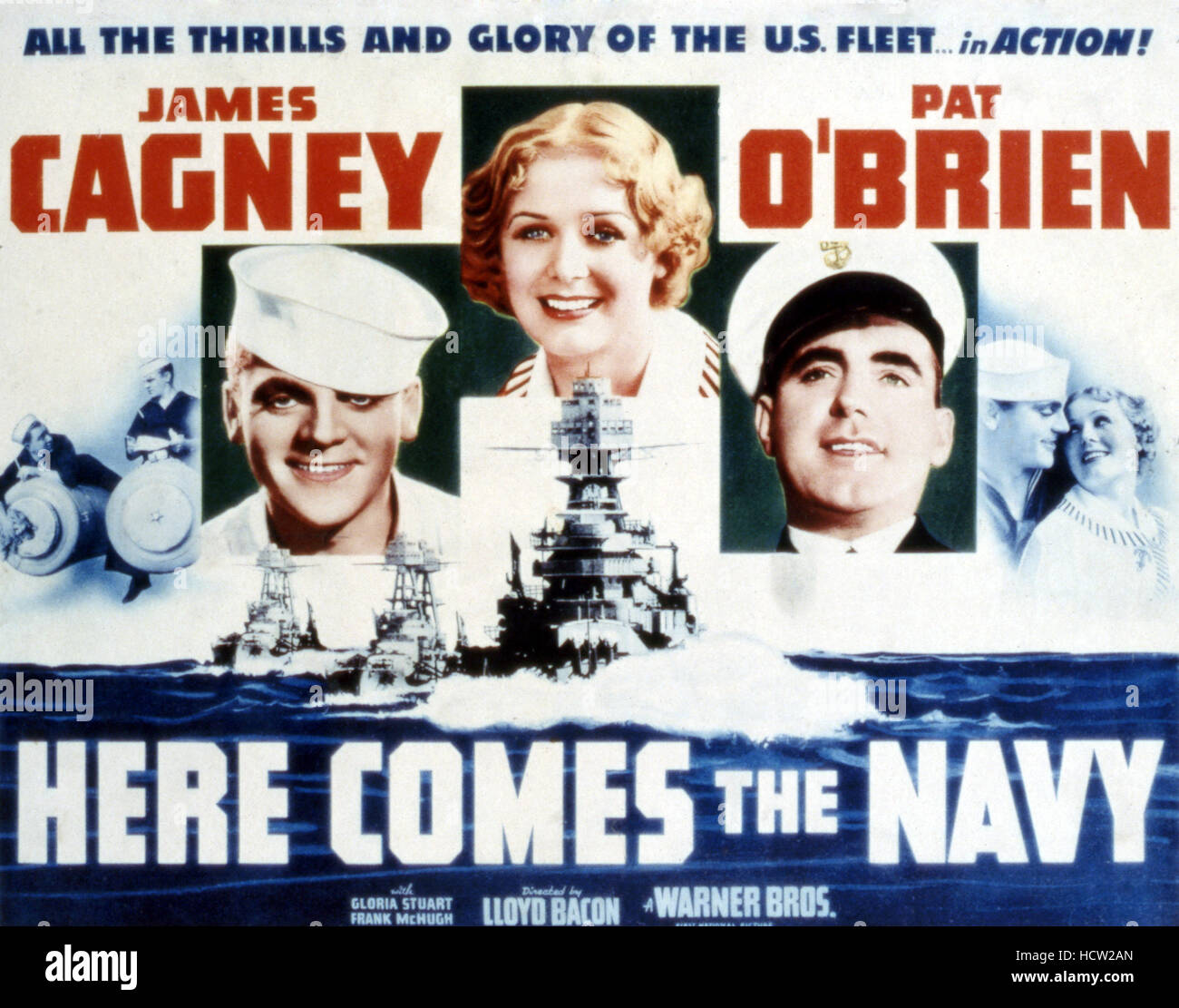 HERE COMES THE NAVY, James Cagney, Pat O'Brien, 1934 Stock Photo - Alamy
