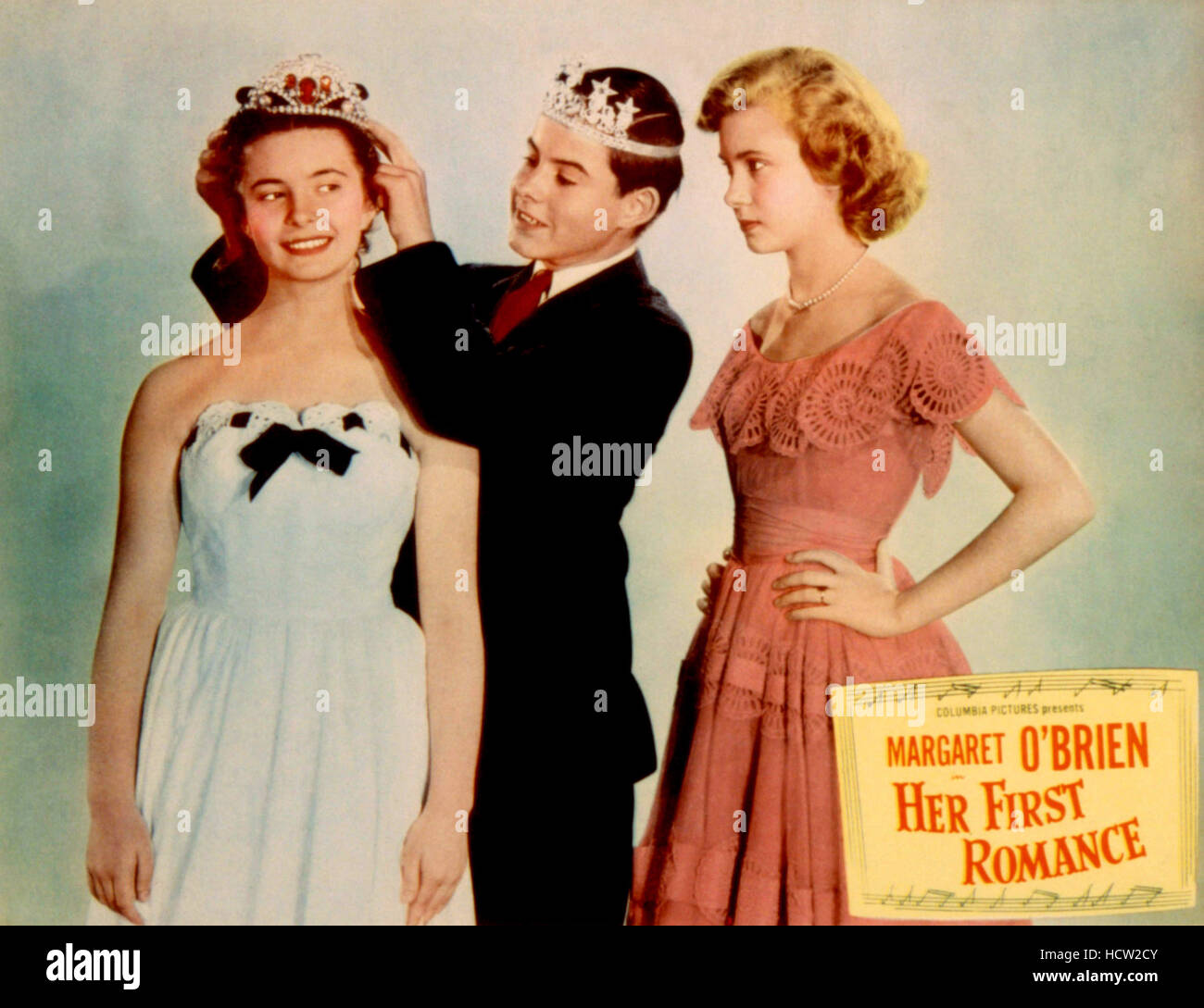HER FIRST ROMANCE, Margaret O'Brien, Allen Martin, Jr., Sharyn Moffett ...
