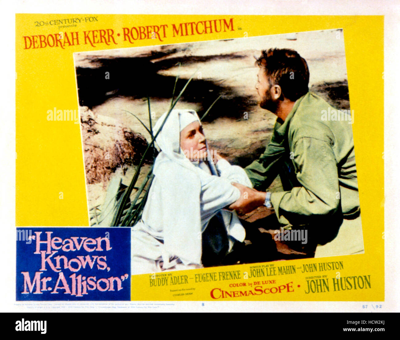 HEAVEN KNOWS MR. ALLISON, Deborah Kerr, Robert Mitchum, 1957, TM and ...