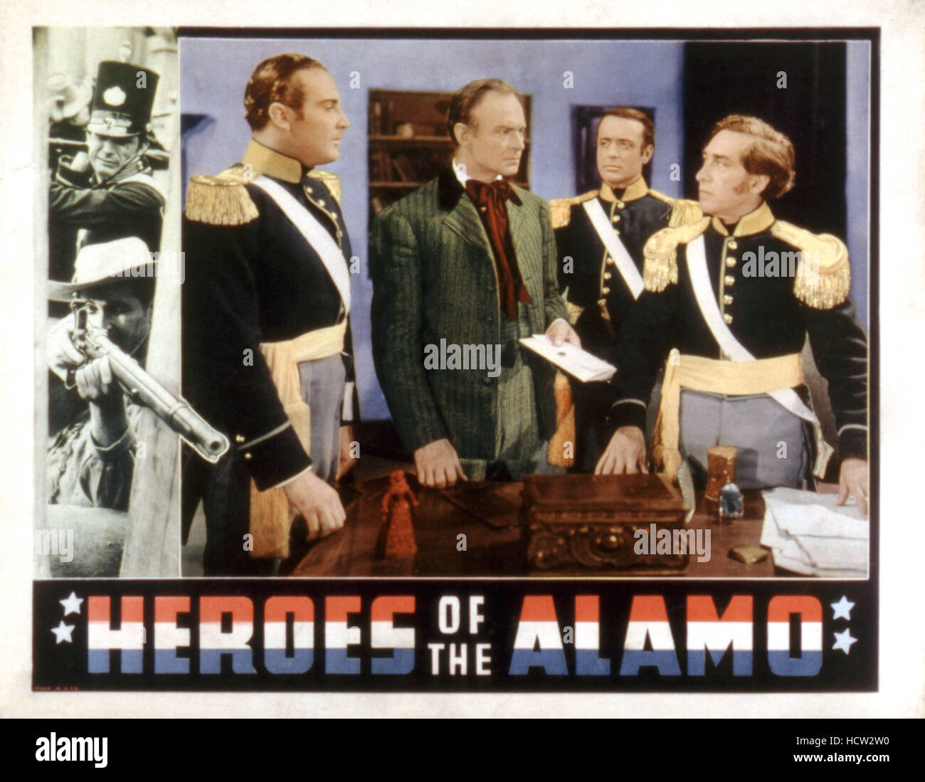 HEROES OF THE ALAMO, Earle Hodgins, Paul Ellis, 1937 Stock Photo - Alamy