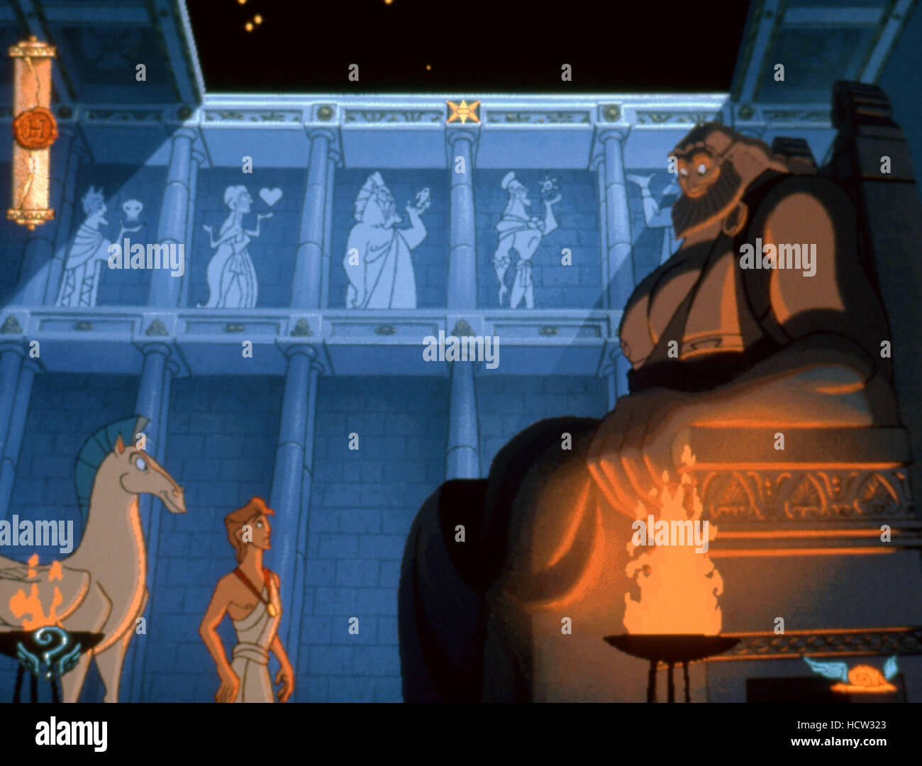 Hercules Pegasus Hercules Zeus 1997 Cbuena Vista Picturescourtesy Everett Collection
