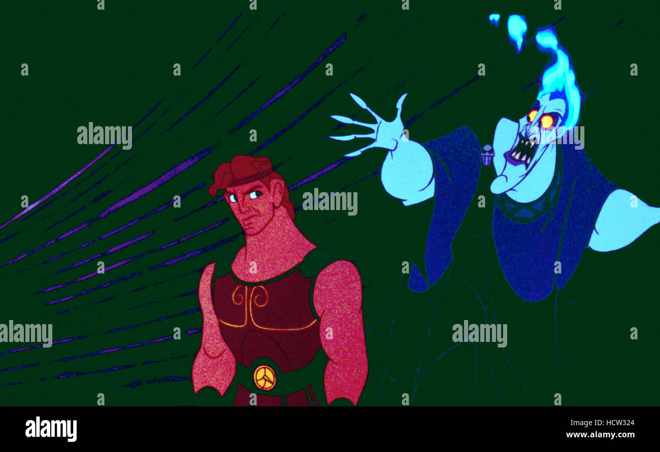 HERCULES, Hercules (voice: Tate Donovan), Hades (voice: James Woods ...