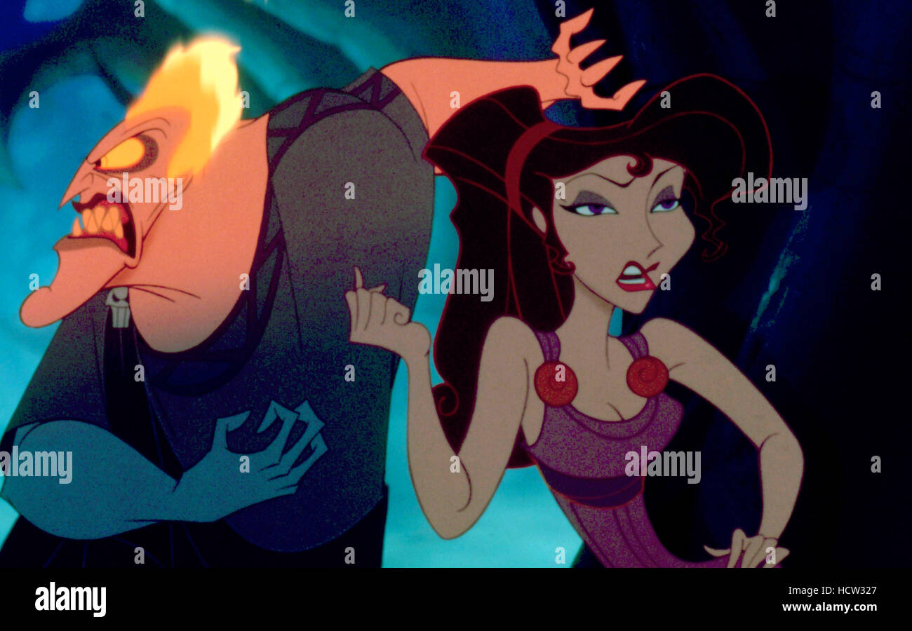 HERCULES, Hades (voice: James Woods), Megara (voice: Susan Egan), 1997 ...