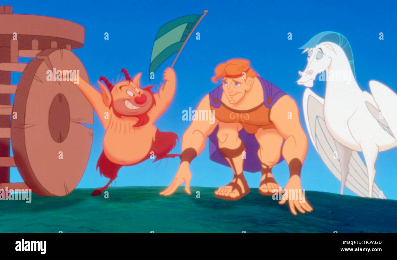 HERCULES, Philoctetes (voice: Danny DeVito), Hercules (voice: Tate ...