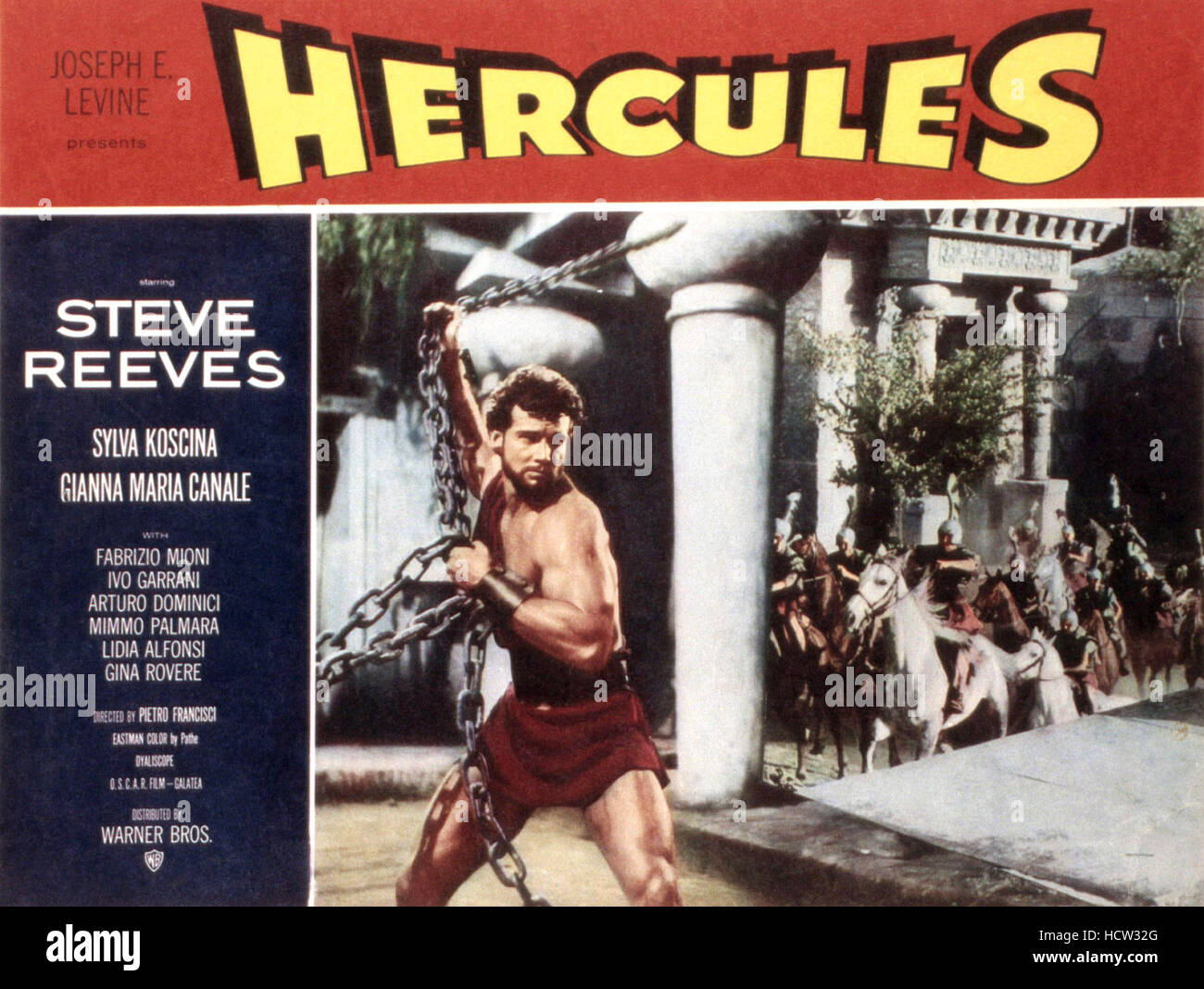 Steve Reeves Hercules Poster