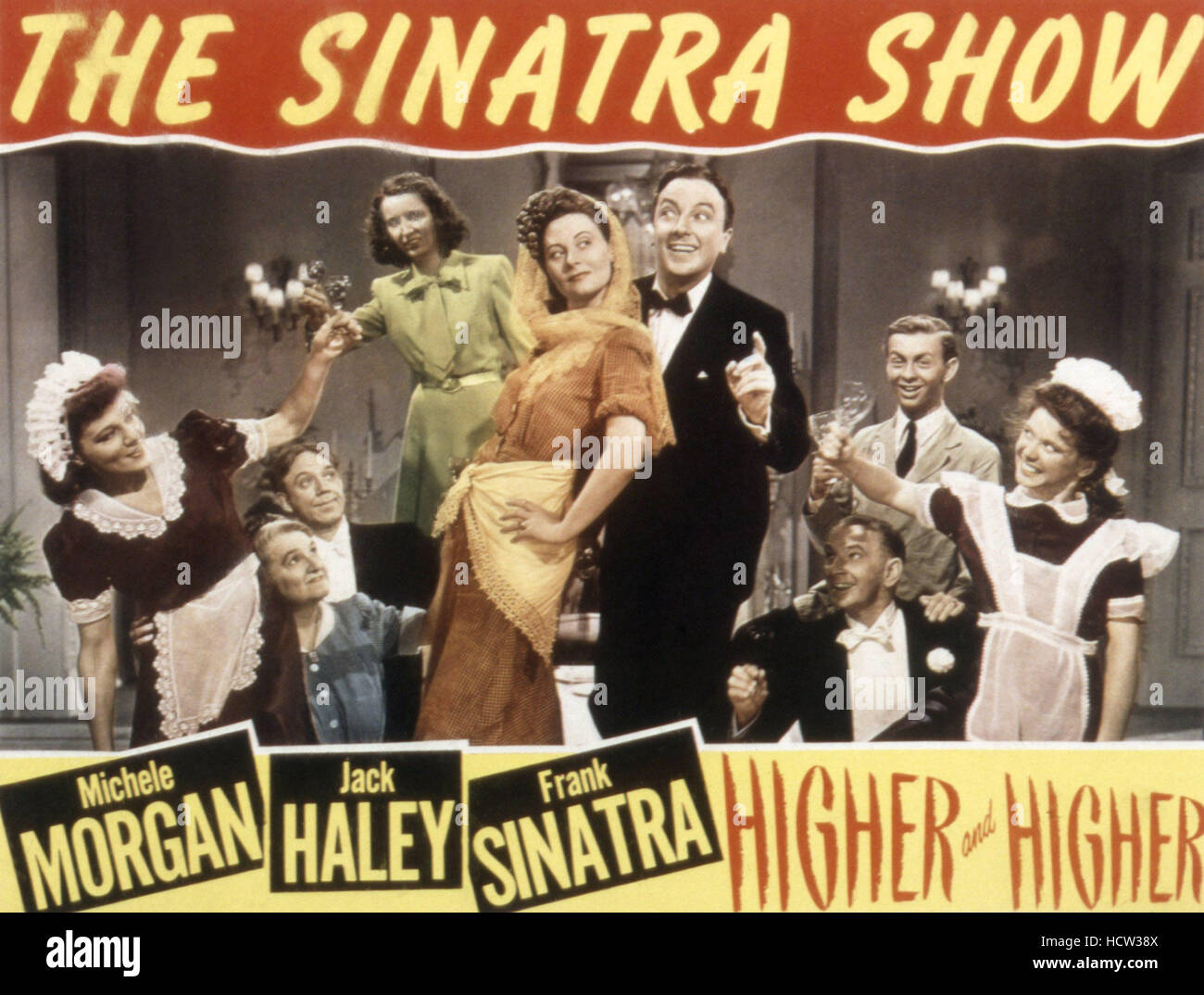 HIGHER AND HIGHER, Grace Hartman, Ivy Scott, Paul Hartman, Mary Wickes ...